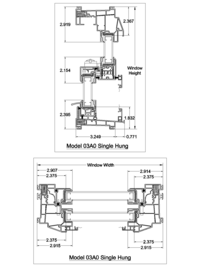 Building Product: Awning Windows [10251c3], CAD | ARCAT