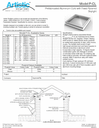 Artistic Skylight Domes Ltd. CAD | ARCAT