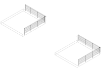 Atlantis Rail CAD Wire Rope Decorative Metal Railings | ARCAT