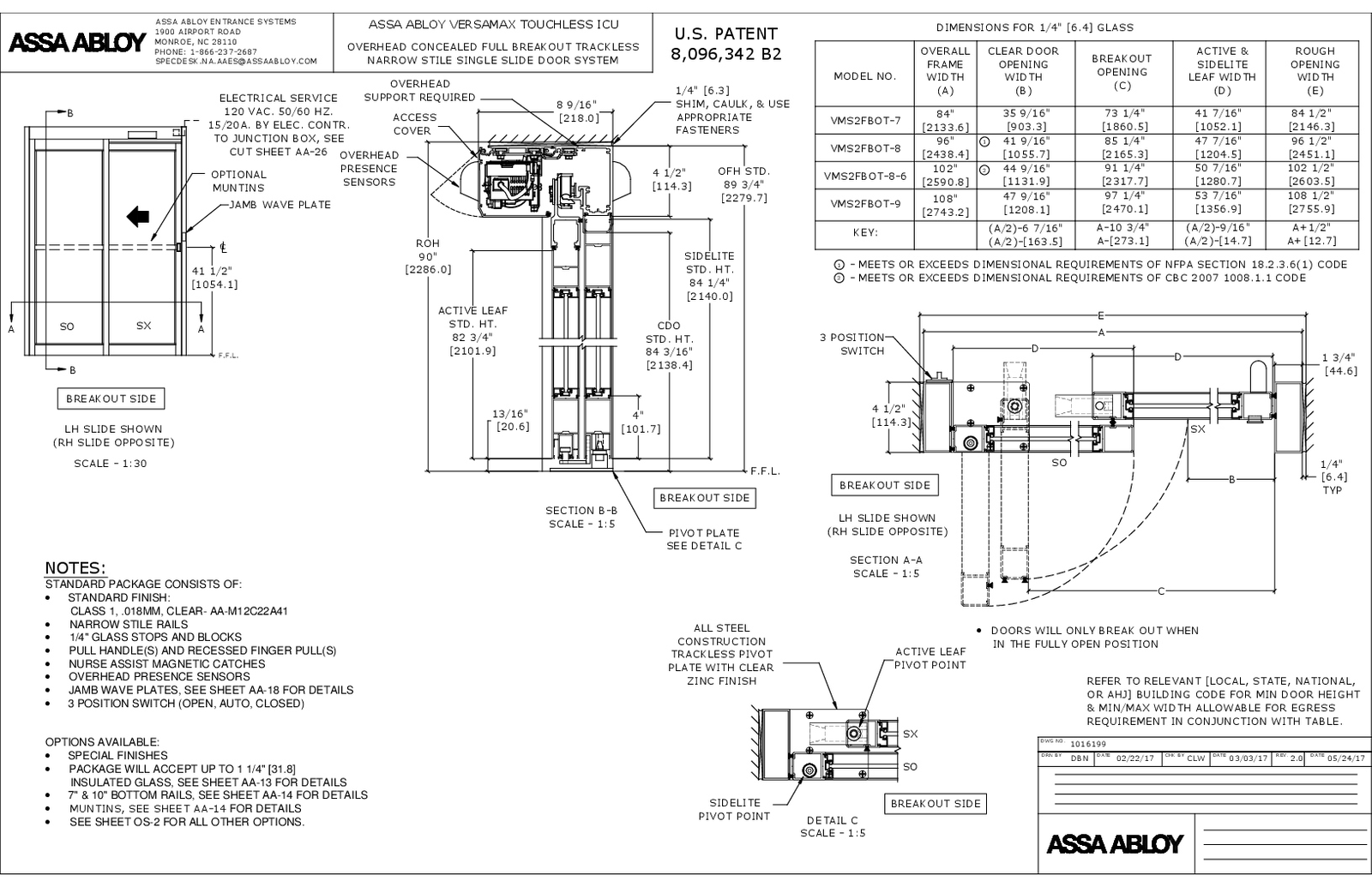 Downloads for ASSA ABLOY Entrance Systems, Cad files (ref: Q:autocad ...