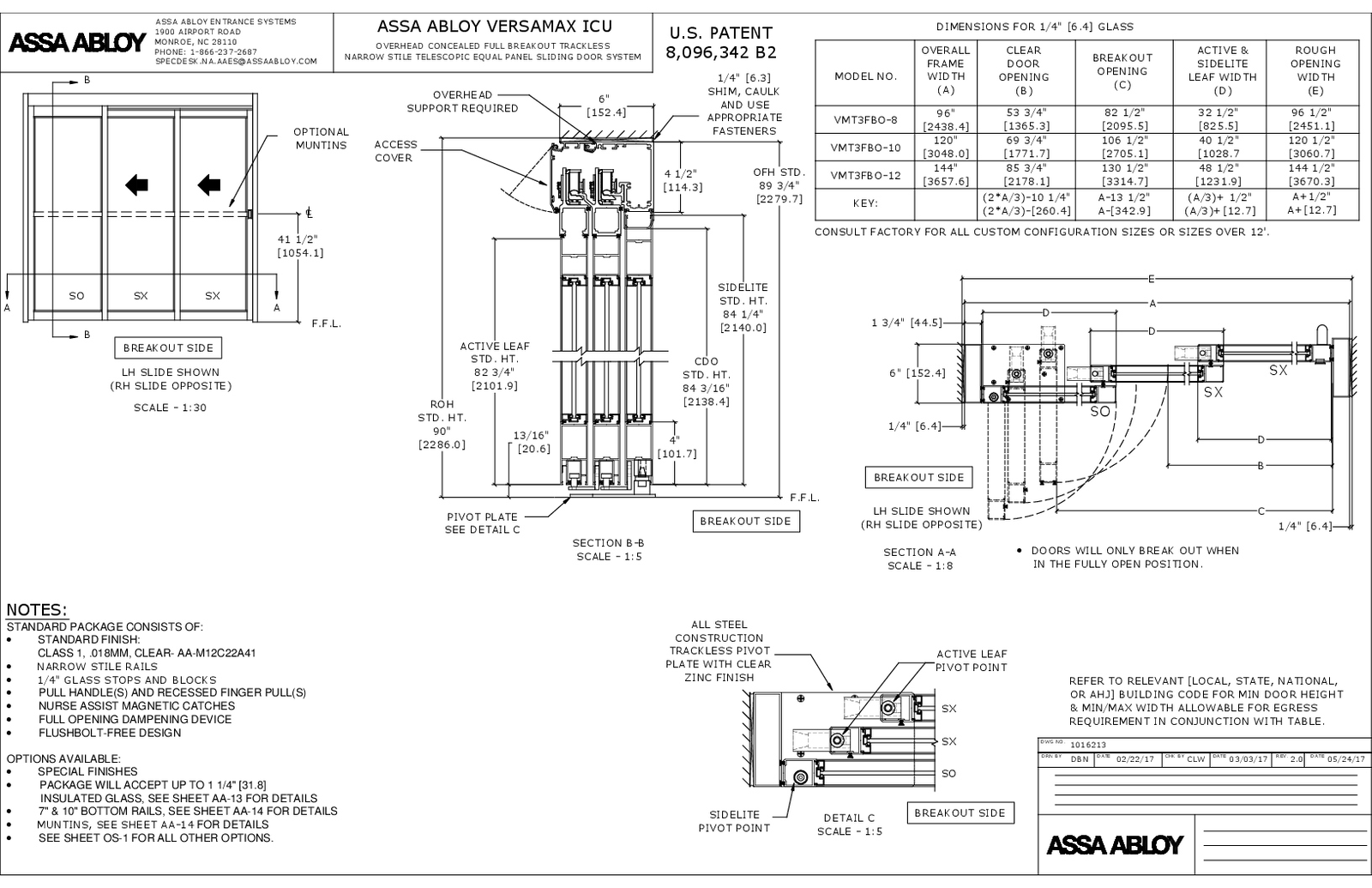 Downloads for ASSA ABLOY Entrance Systems, Cad files (ref: Q:autocad ...