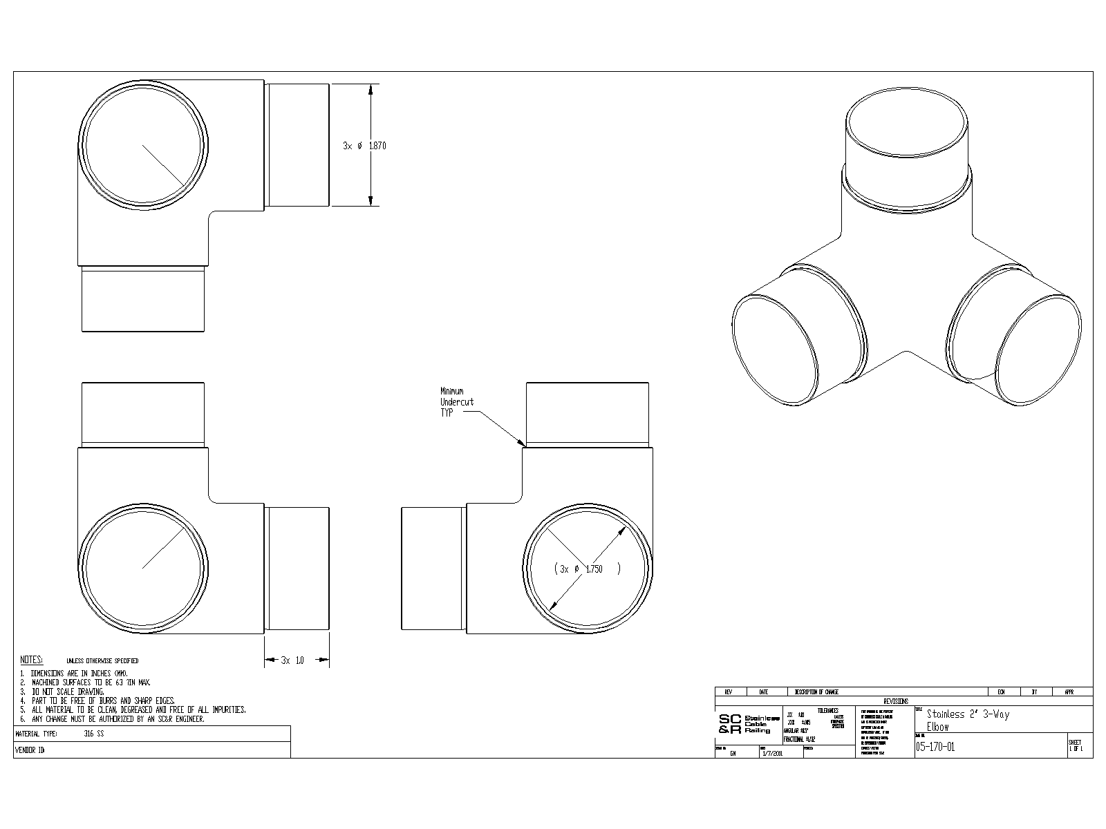 Stainless Cable & Railing Inc. CAD | ARCAT