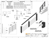 Downloads for Stainless Cable & Railing Inc., Cad files (ref: Q:autocad ...
