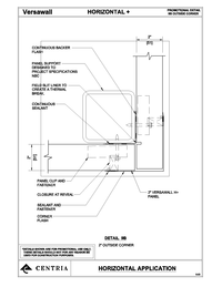 Downloads for CENTRIA, Cad files (ref: Q:10 67 00, 0) | ARCAT