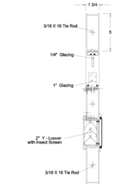 Aluminium Door Frame Sections