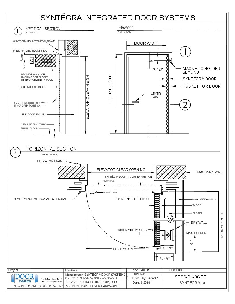 Door Systems CAD | ARCAT