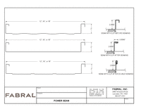 Downloads for Fabral, Cad files (ref: Q:autocad Roof Panels, 0) | ARCAT