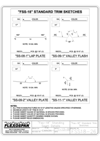 Building Product: Standing Seam Metal Roofing Panels - FSS 18 [101e619 ...