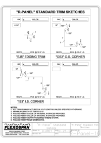 Building Product: Metal Building Panel - R-Panel [101e614] | ARCAT