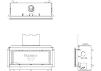Building Product: HZ54E Contemporary Gas Fireplace Heater - Regency ...