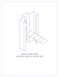 Building Product: Jamb Anchors [102b01f] | ARCAT