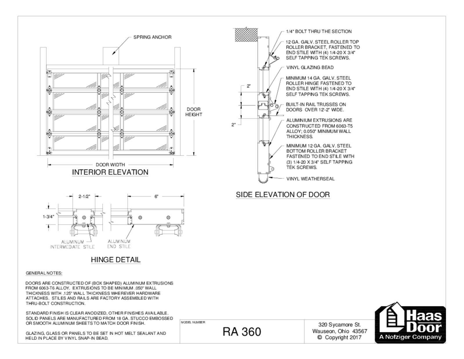 Haas Door Co. CAD | ARCAT