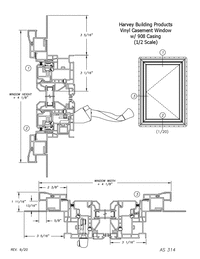 Downloads for Harvey Building Products , Ca files (ref: Q:casement ...