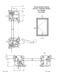 Downloads for Harvey Building Products , Ca files (ref: Q:casement ...