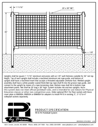 IPI by bison CAD Badminton and Pickleball Equipment | ARCAT