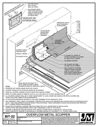 Downloads for Johns Manville Roofing System, Ca files (ref: Q:scupper ...