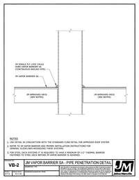 Building Product: JM Vapor Barrier SA [1036797], CAD | ARCAT