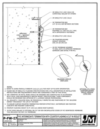 Johns Manville Roofing System CAD PVC Installation | ARCAT