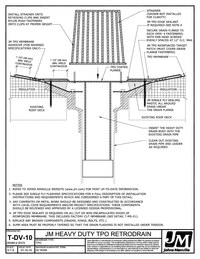 Building Product: JM TPO Roofing Membrane [1036663], CAD | ARCAT