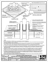 Building Product: JM TPO Roofing Membrane [1036663], CAD | ARCAT
