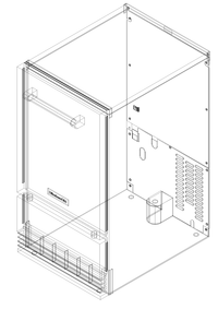 Downloads for KitchenAid Appliances, Cad files (ref: Q:ice machines, 0 ...