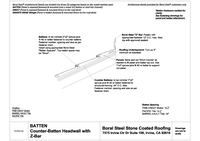 Westlake Royal Roofing Solutions CAD Counter-Batten | ARCAT
