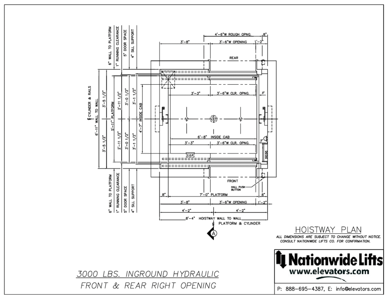 Nationwide Lifts CAD | ARCAT