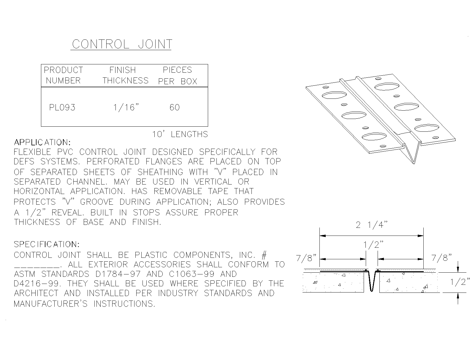Plastic Components, Inc. CAD | ARCAT