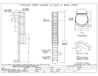 Osha Approved Ladder Cage Drawings