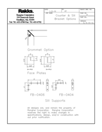Building Product: Inside Wall Mount EH Counter Support Bracket [1031fe8 ...