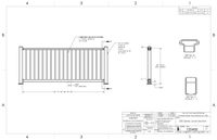 Building Product: Vinyl Railing - 200 Series [102a62e], CAD | ARCAT
