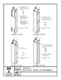 Metal Stud Cad Cut Pattern