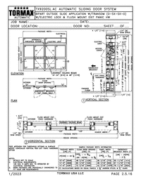 TORMAX USA Inc. CAD | ARCAT