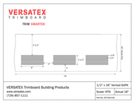 Building Product: VERSATEX Soffit System [102111f] | ARCAT
