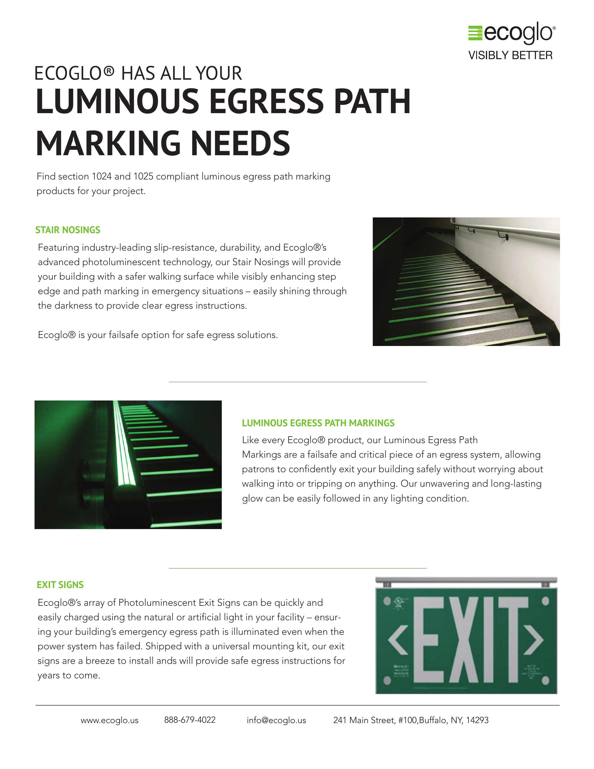 Access Products / Ecoglo, Catalogs, Why Ecoglo | ARCAT