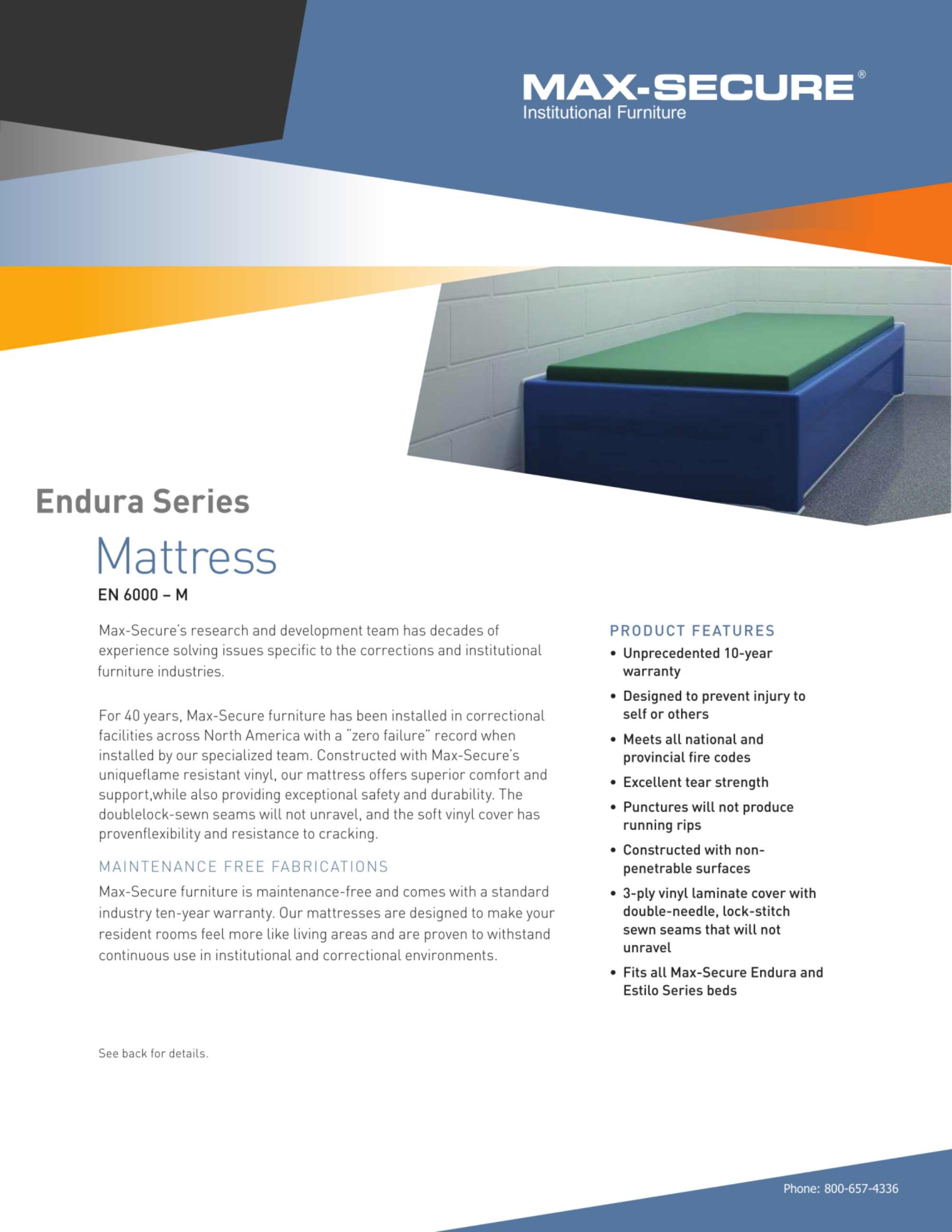Access Products / Ecoglo, Catalogs, Max Secure Institutional Furniture ...