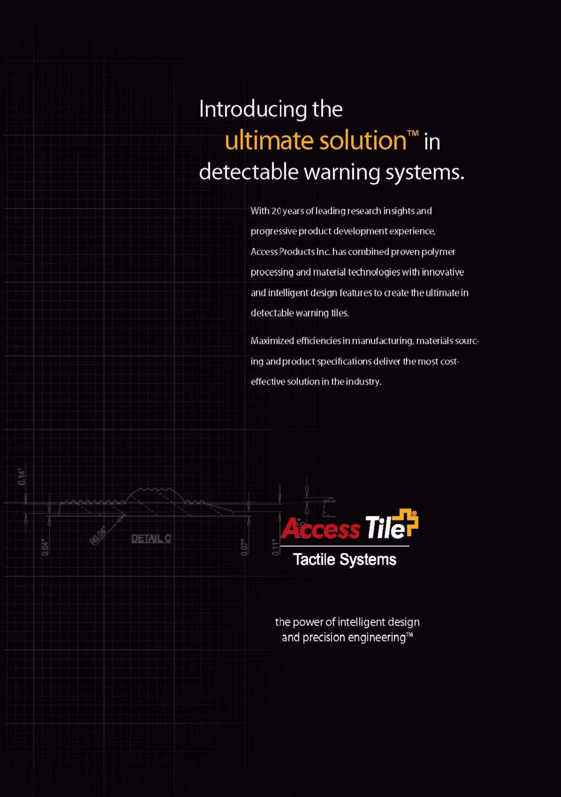 Access Products / Ecoglo, Catalogs, Tactile Systems | ARCAT