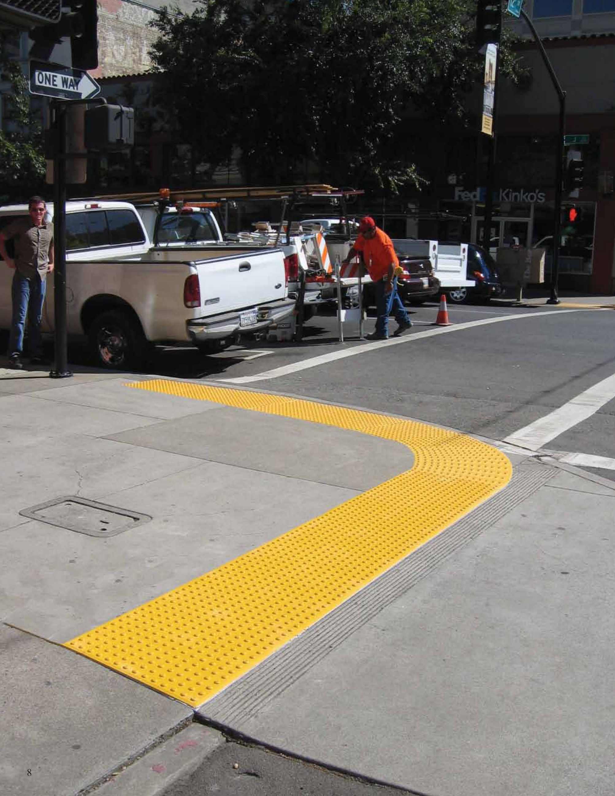 ADA Solutions, Catalogs, Radius Tactile Cast-In-Place Replaceable (Wet ...