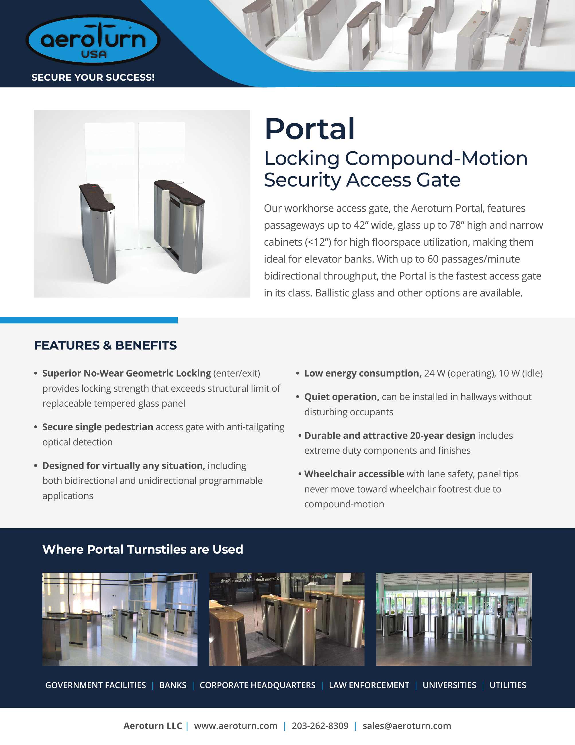 AEROTURN, Catalogs, Portal - Flyer | ARCAT