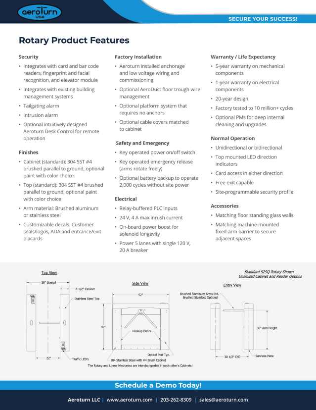 AEROTURN, Catalogs, Rotary - Flyer | ARCAT