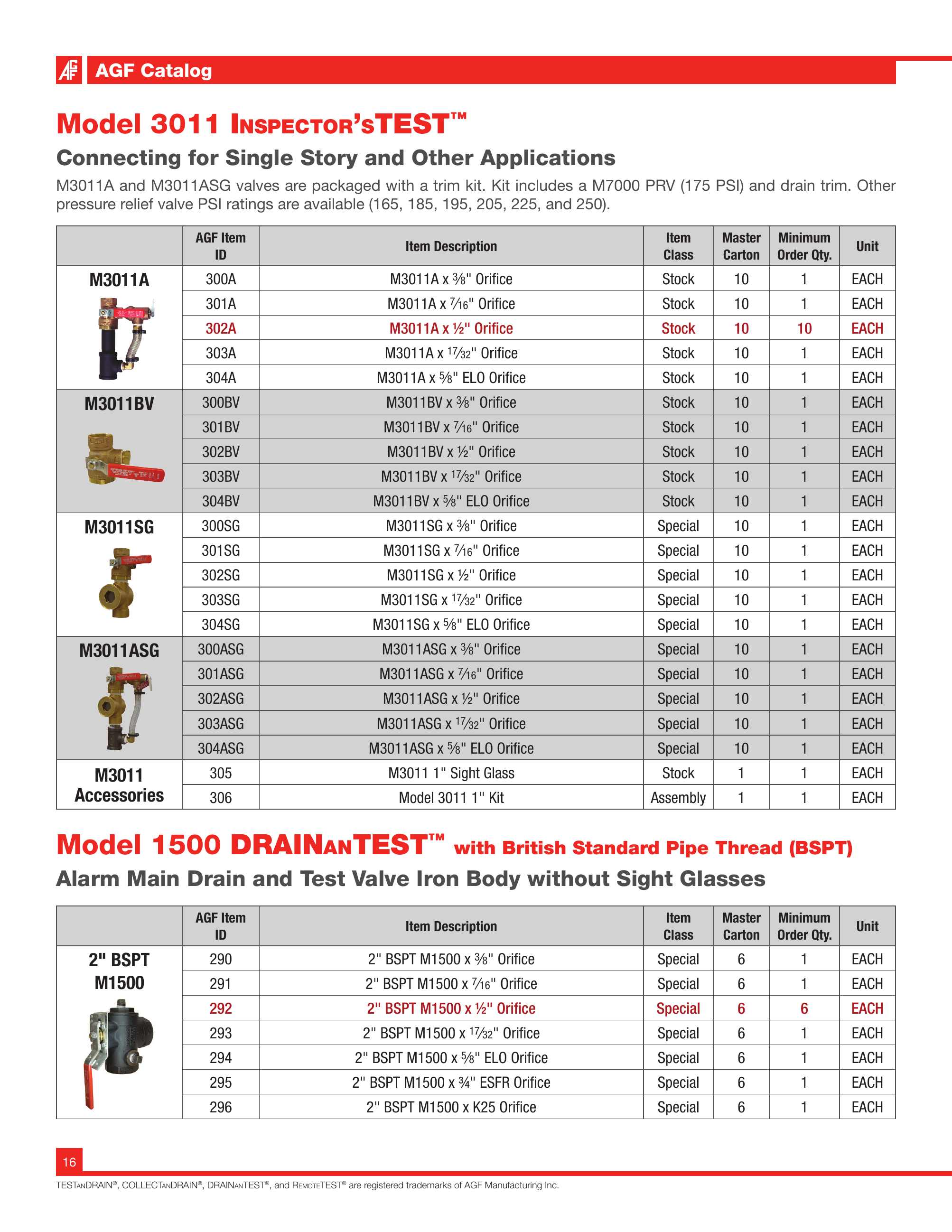 AGF Manufacturing, Inc. , Catalogs, Fire Sprinkler Product Catalog | ARCAT
