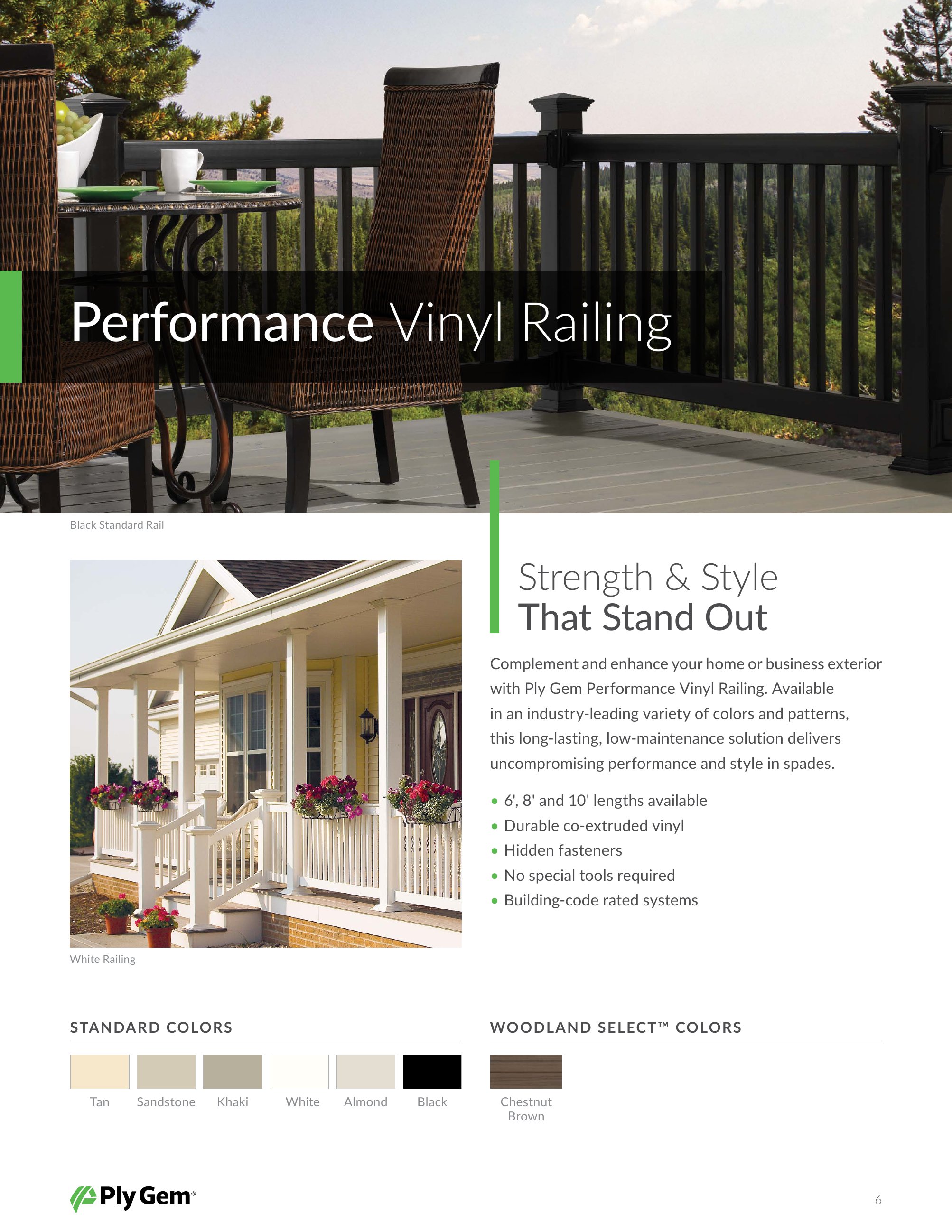 Mastic by Ply Gem, Catalogs, Ply Gem Fence Railing Full Line Brochure ...