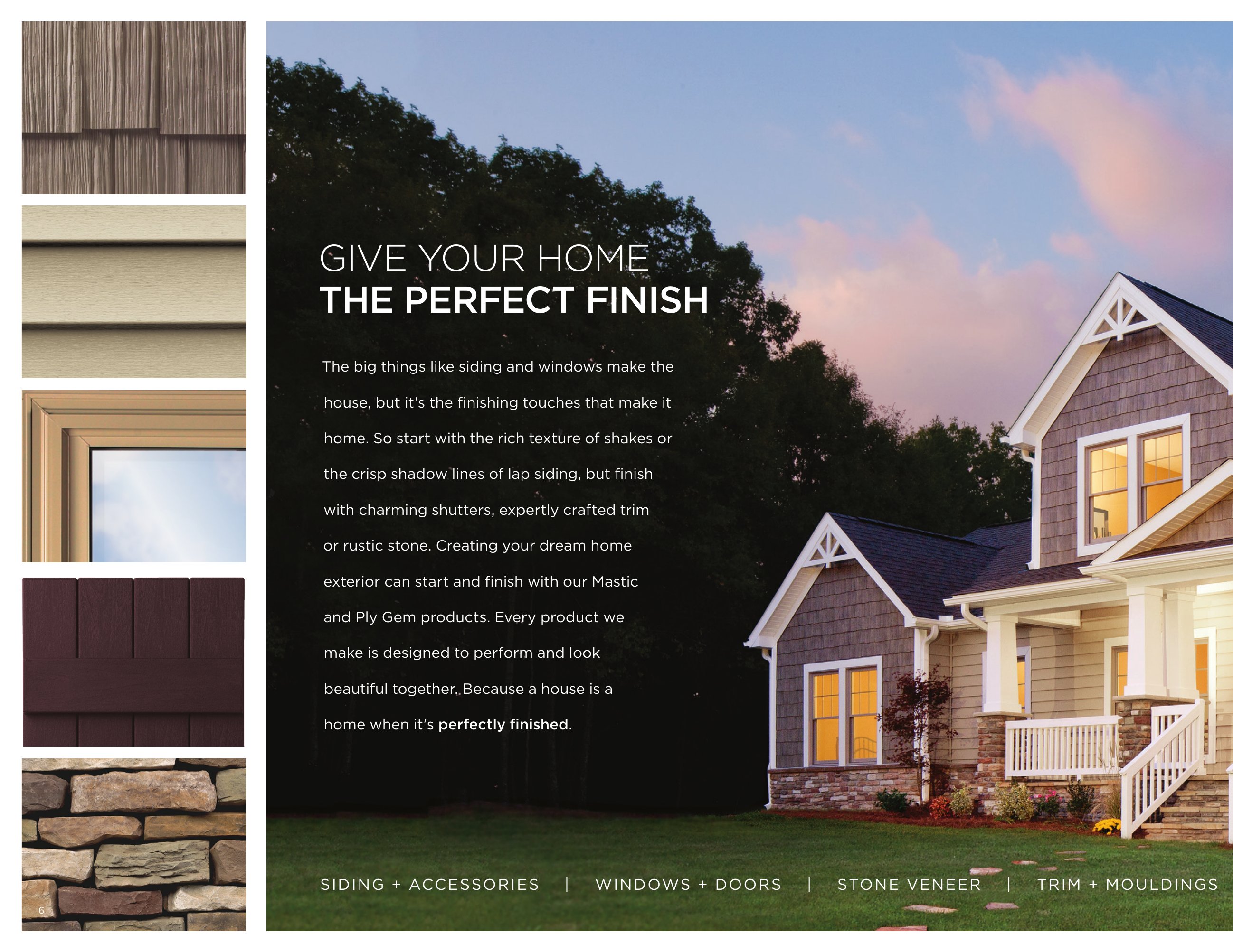 Mastic by Ply Gem, Catalogs, Carvedwood•44 Vinyl Siding Brochure | ARCAT