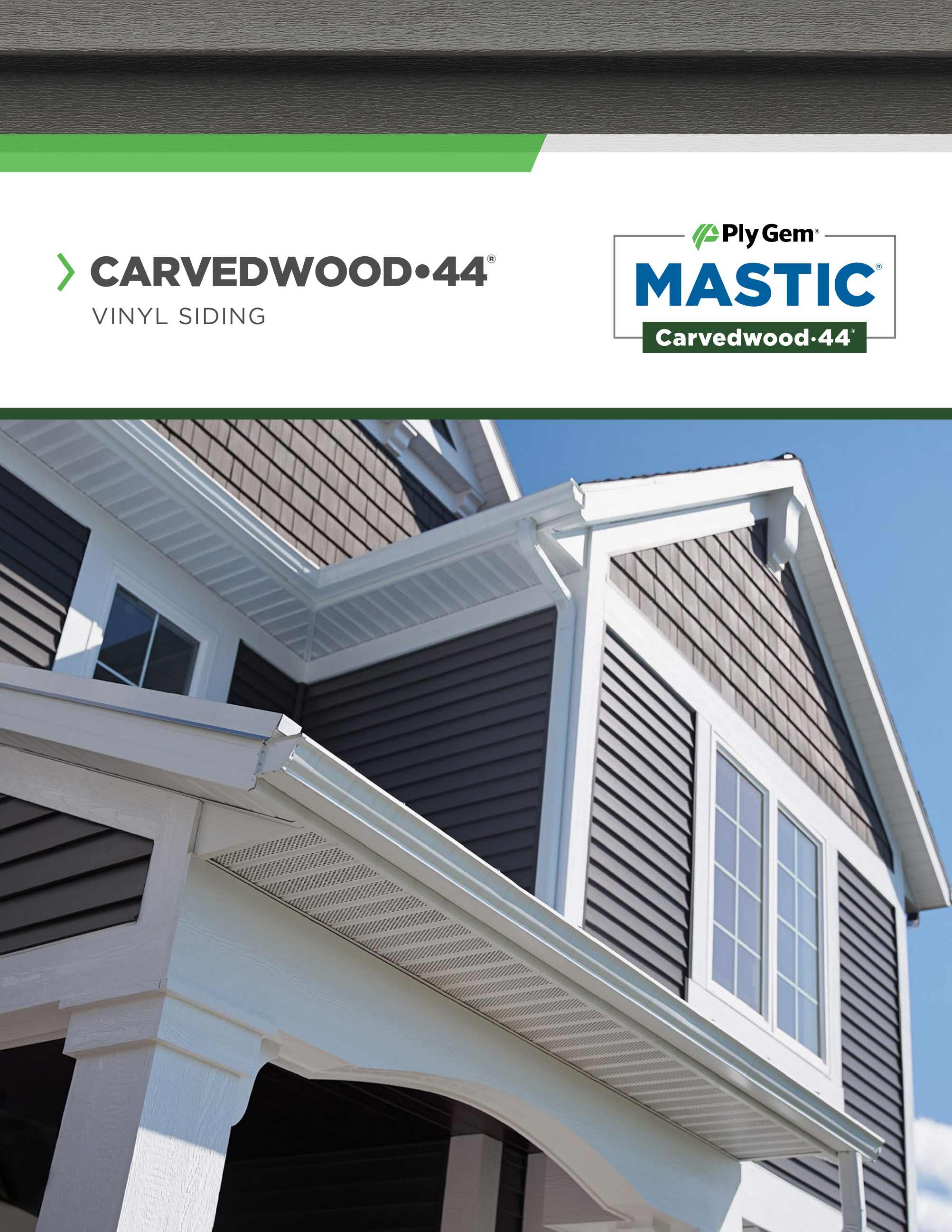Mastic by Ply Gem, Catalogs, Carvedwood•44 Vinyl Siding Home Show Flier ...