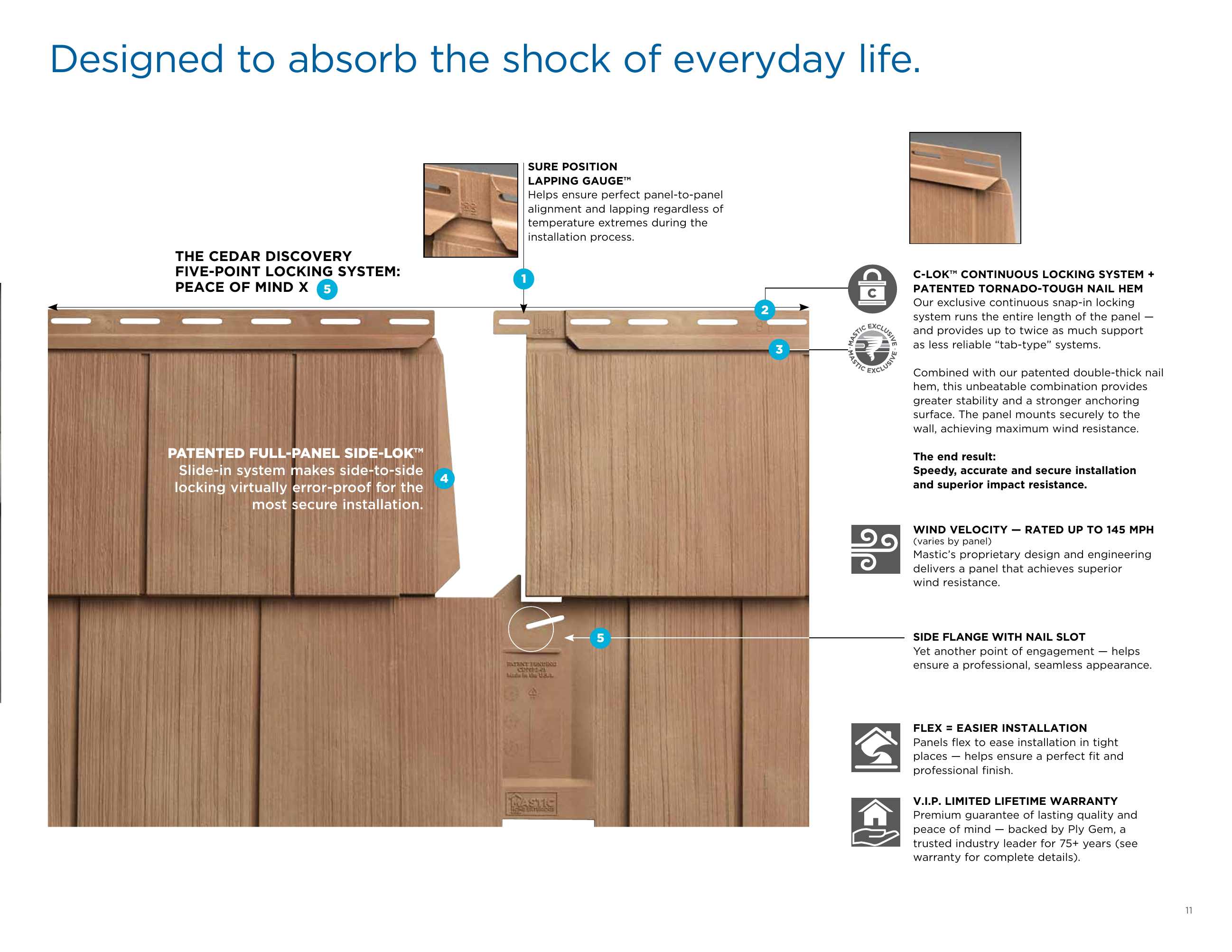 Mastic by Ply Gem, Catalogs, Cedar Discovery Vinyl Shake & Shingle ...