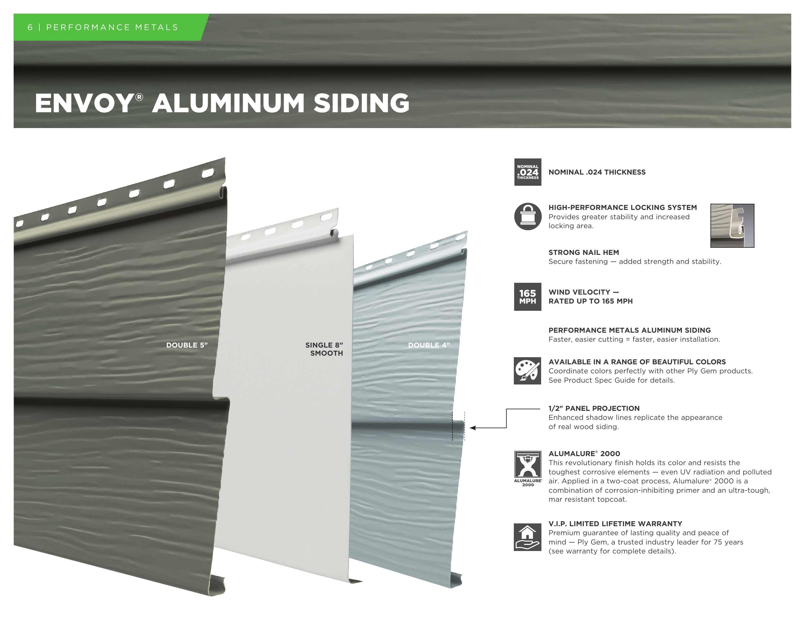 Mastic by Ply Gem, Catalogs, Performance Metals | ARCAT