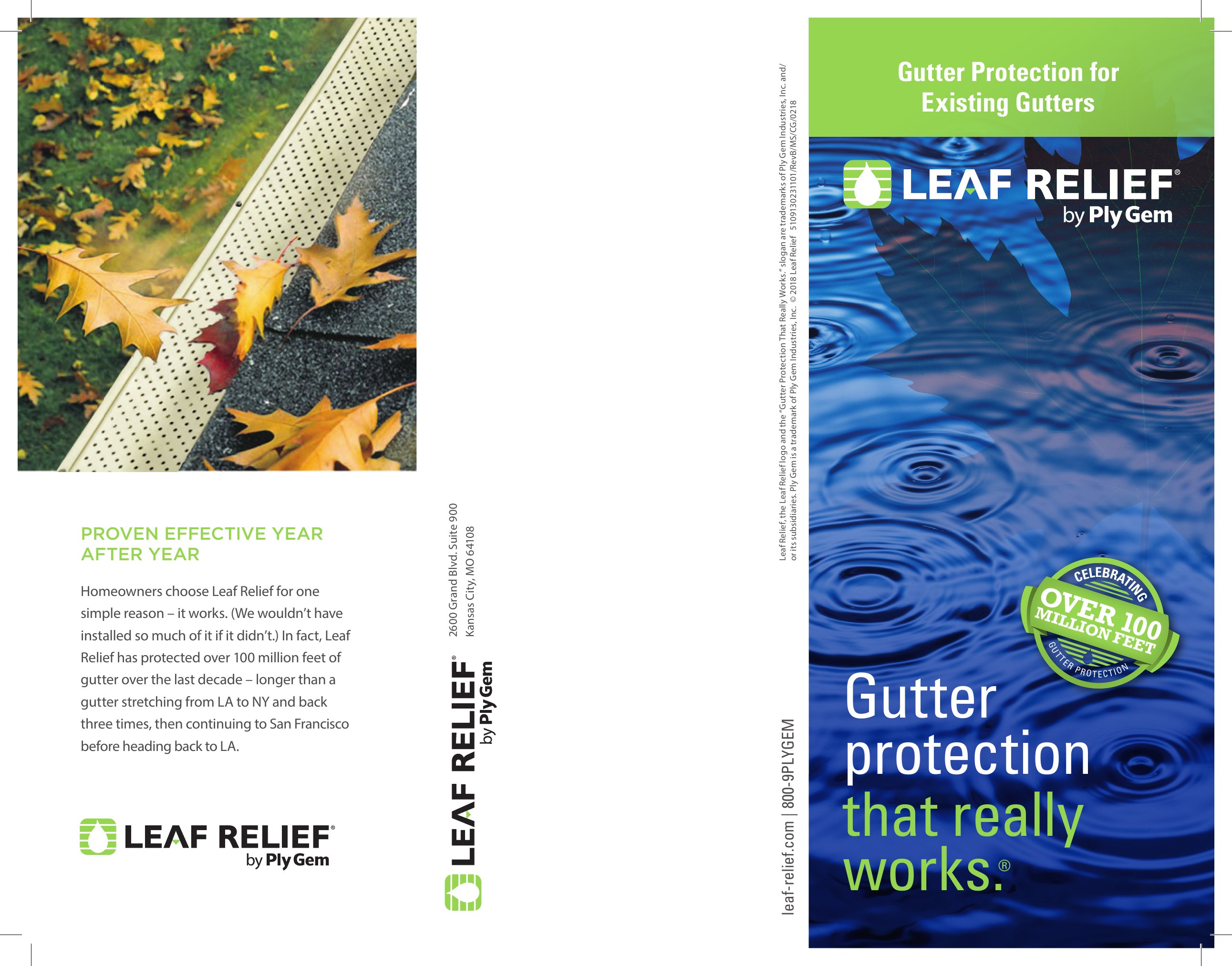Mastic by Ply Gem, Catalogs, Leaf Relief Brochure | ARCAT
