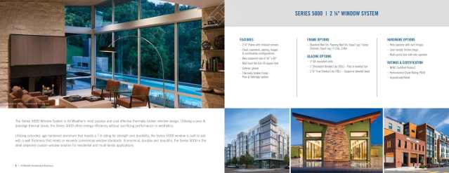 All Weather Architectural Aluminum, Catalogs, Full Line Brochure | ARCAT