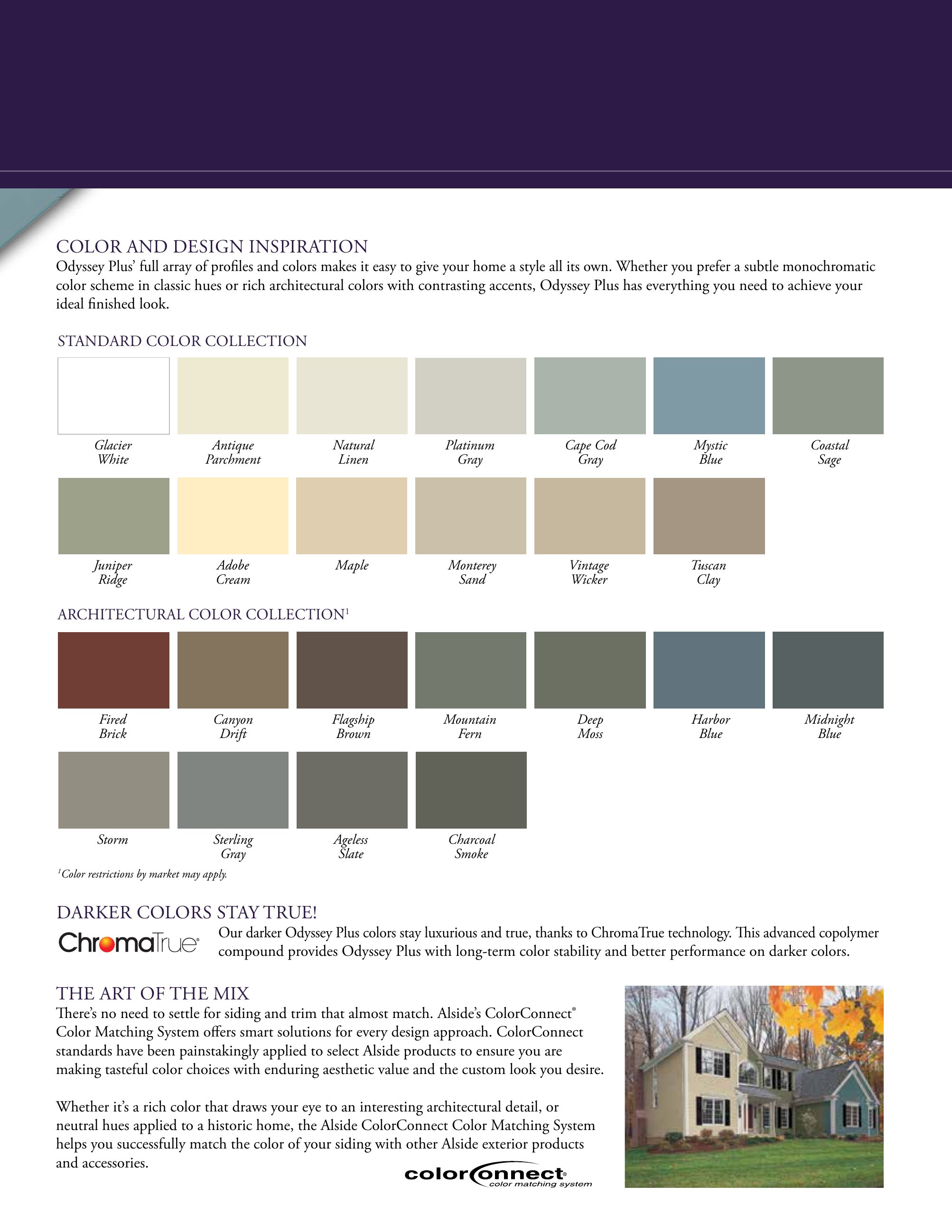 Alside, Catalogs, Odyssey Plus Brochure | ARCAT