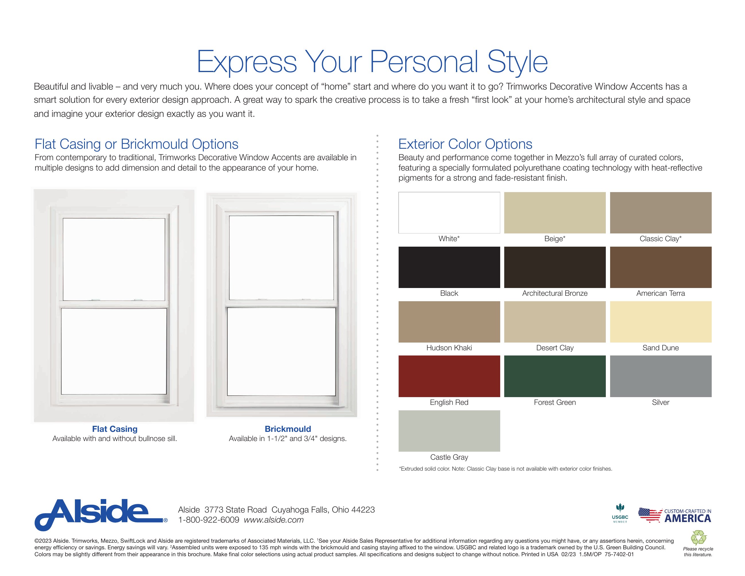 Alside, Catalogs, Trimworks Home Owner Brochure | ARCAT